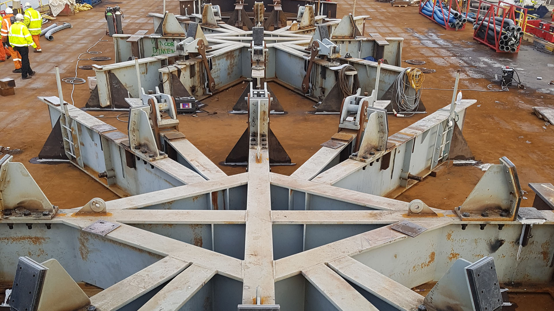 Transport Transition Pieces – Geosea Hornsea 1 | Conbit